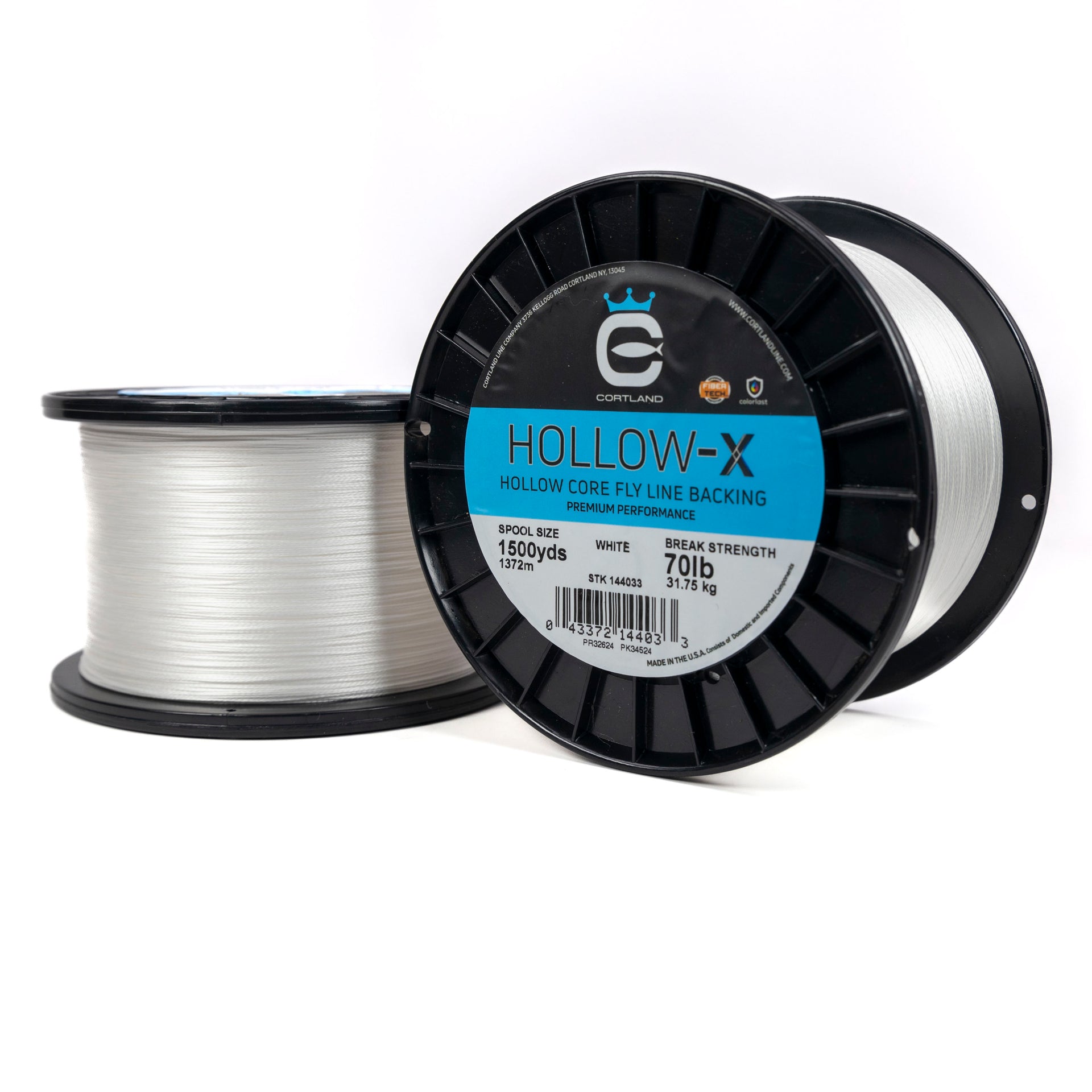 Hollow X Fly Line Backing White – Cortland Line Company