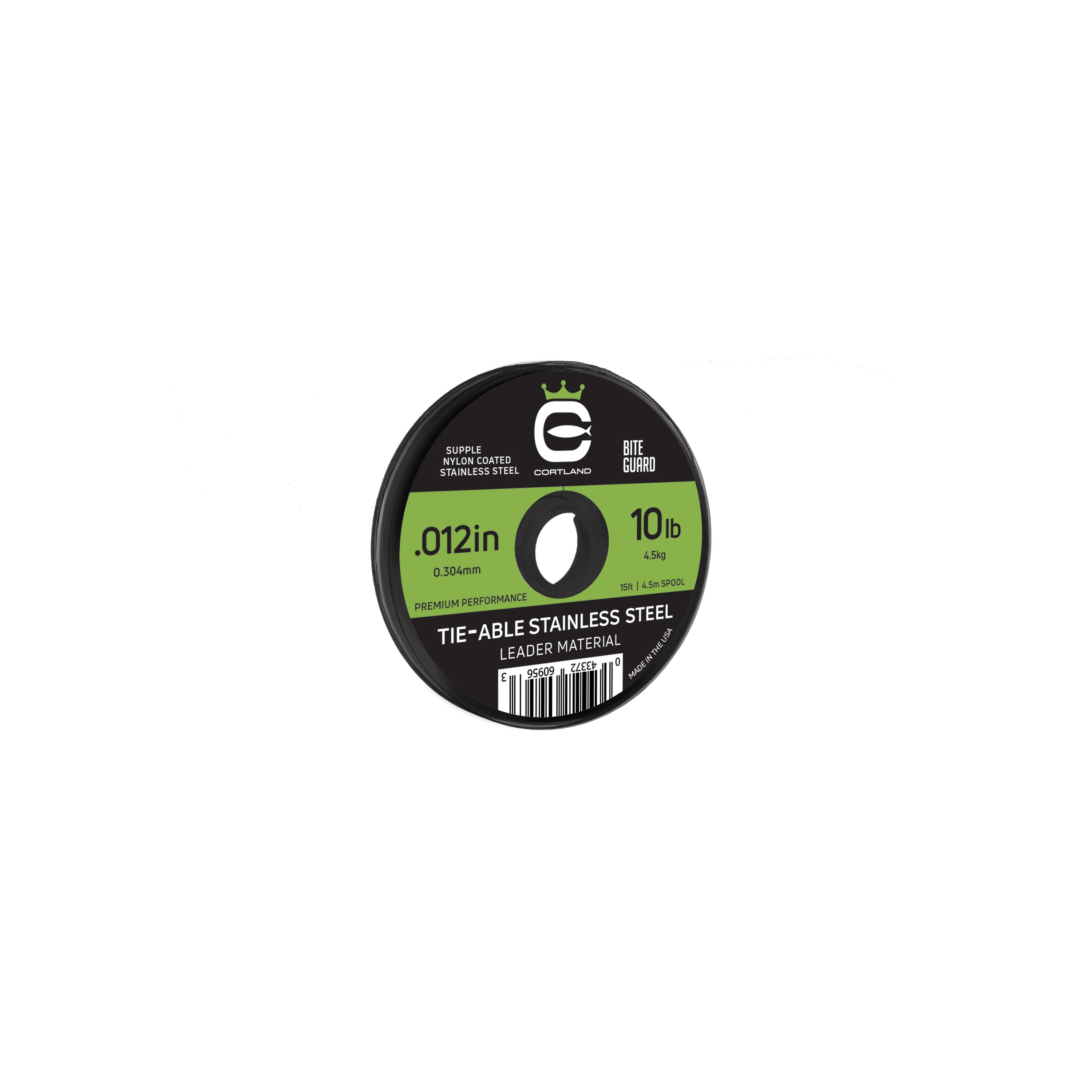 TIE-ABLE STAINLESS STEEL LEADER MATERIAL – Cortland Line Company