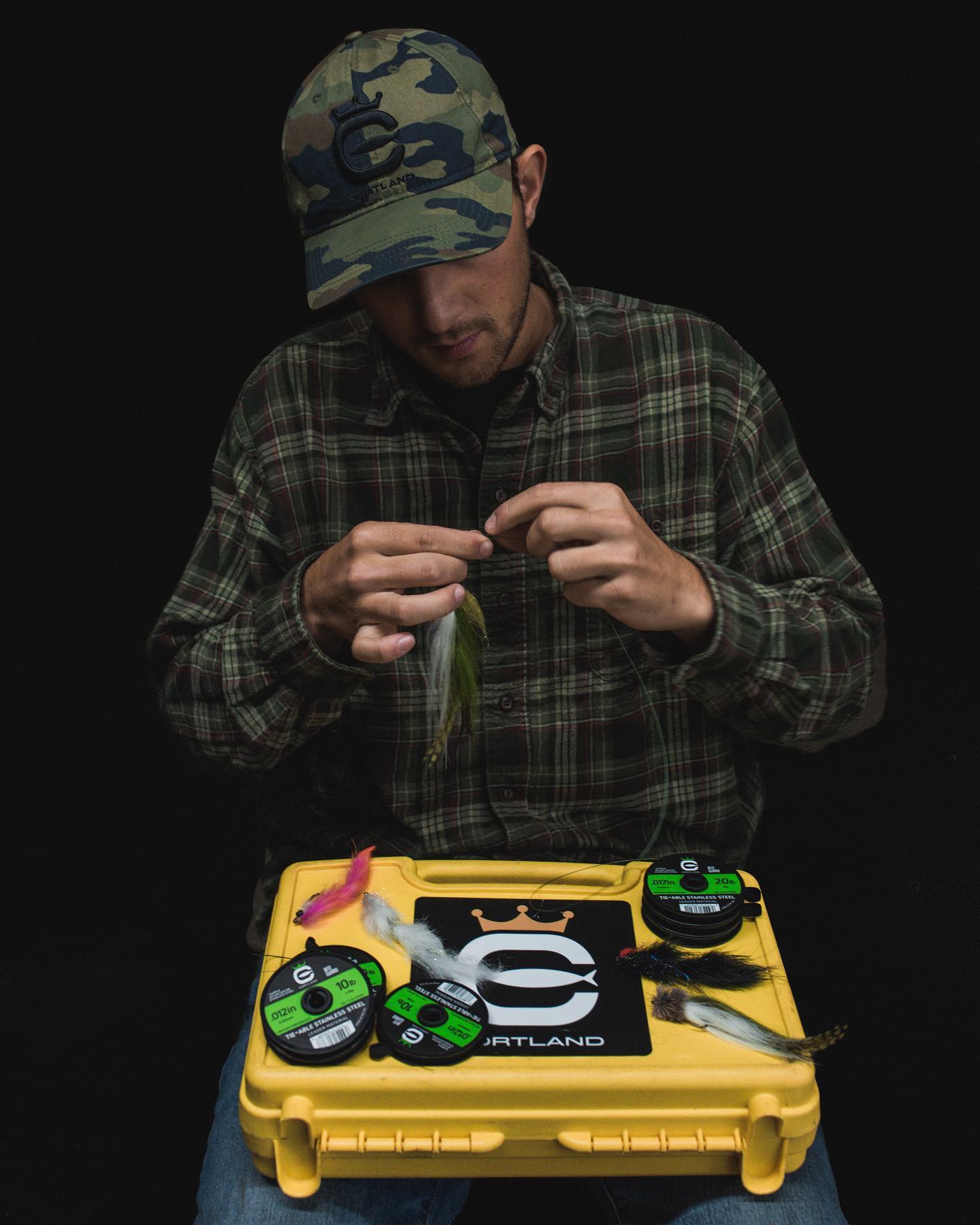 TIE-ABLE STAINLESS STEEL LEADER MATERIAL – Cortland Line Company